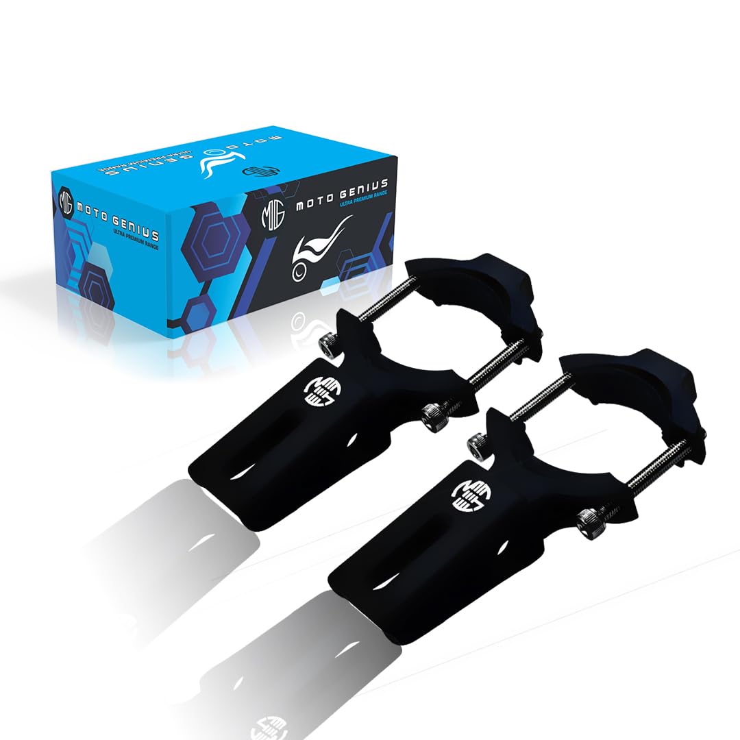 60MM Universal Fog Light Clamp for All Bikes | Durable Handlebar Mount ...