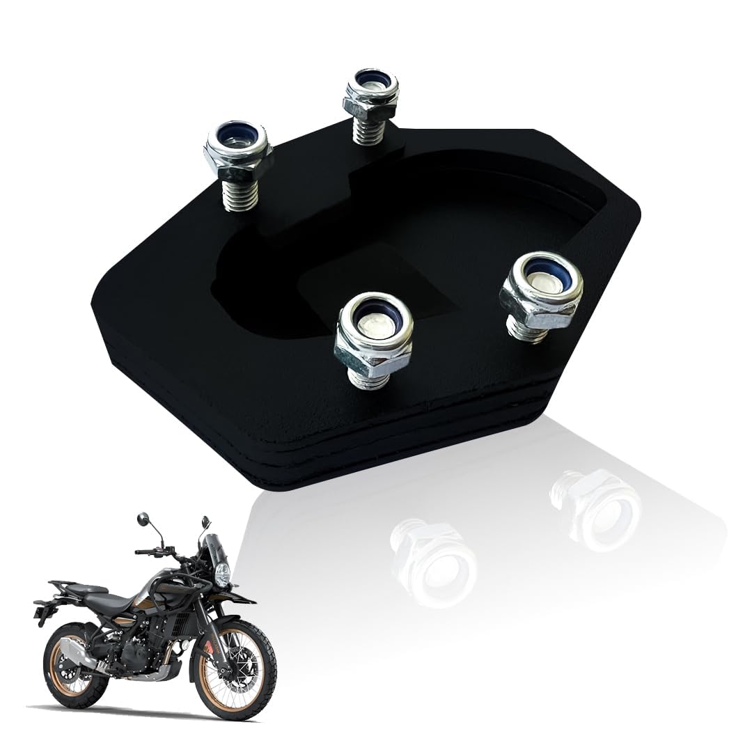 Side Stand Extender for RE Himalayan 450 | Heavy Duty Iron Parking Sup ...