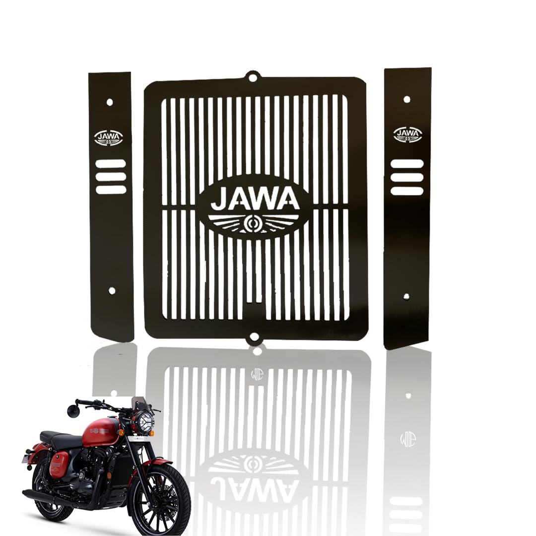Radiator Guard for JAWA 42, PERAK, Bobber and Classic 300 Motorbike ...