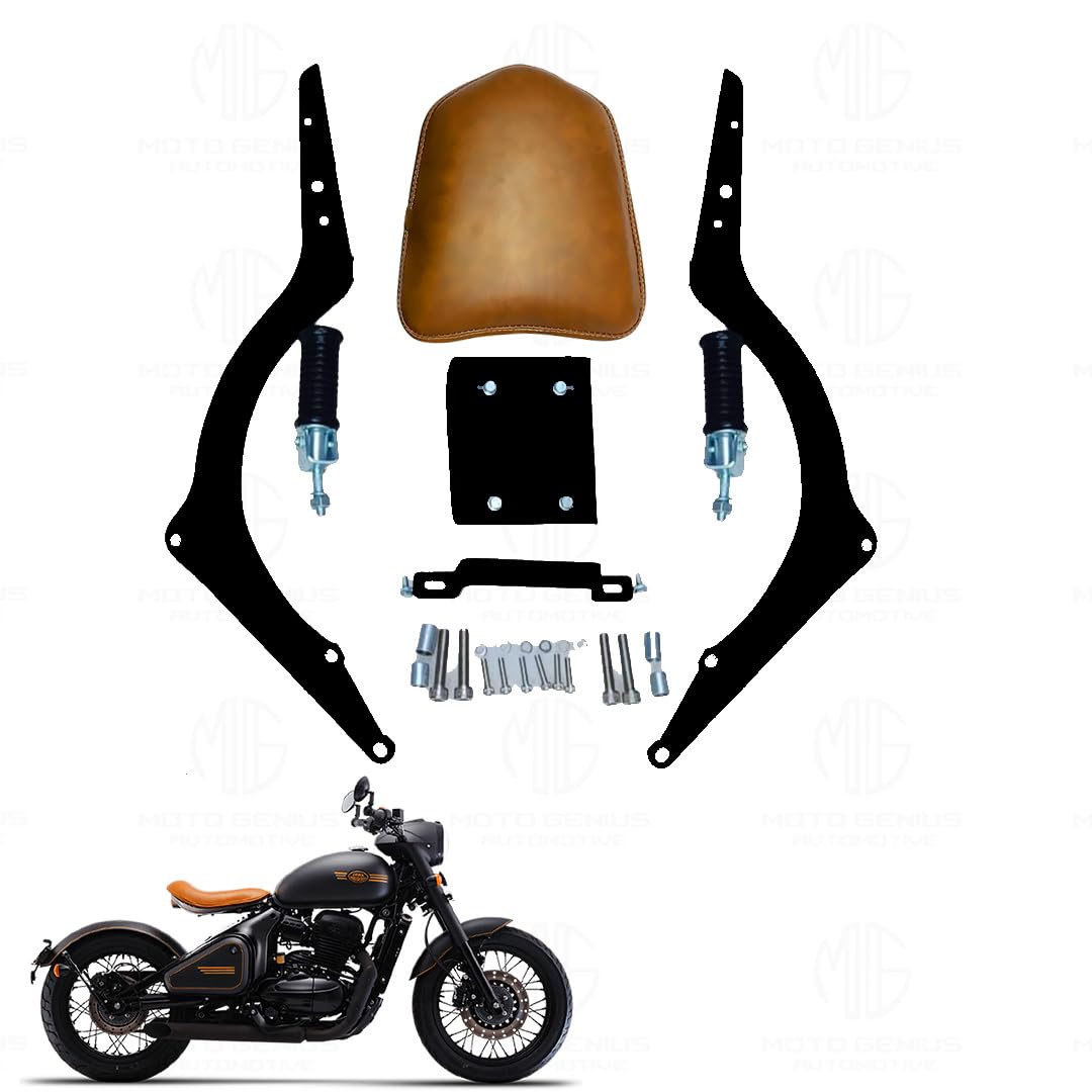 Jawa Perak Custom Back Seat | Metal Frame, Vintage Style Motorcycle Up ...