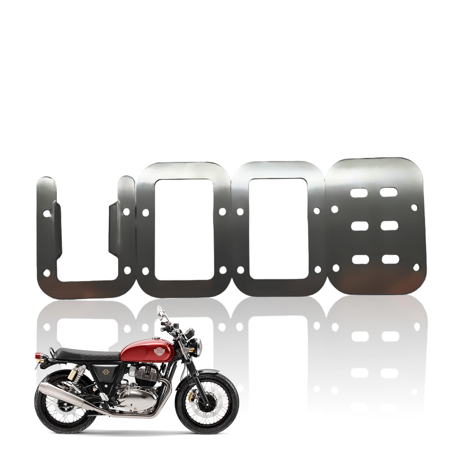 Stainless Steel Side Stand Extender for RE Interceptor | Heavy Duty Pa ...