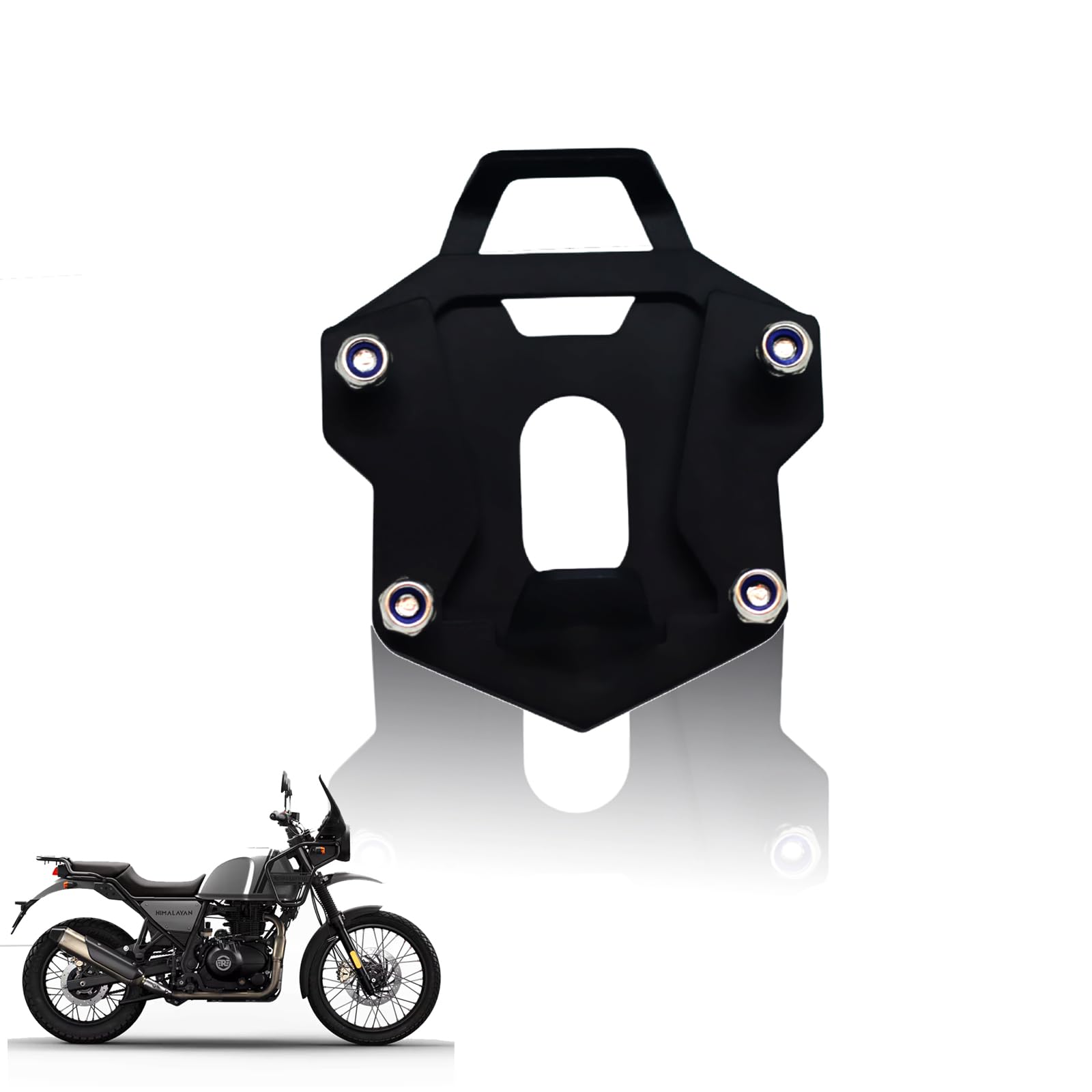 Side Stand Extender for RE Himalayan BS3/BS4/BS6/Scram Motorbike | Hea ...