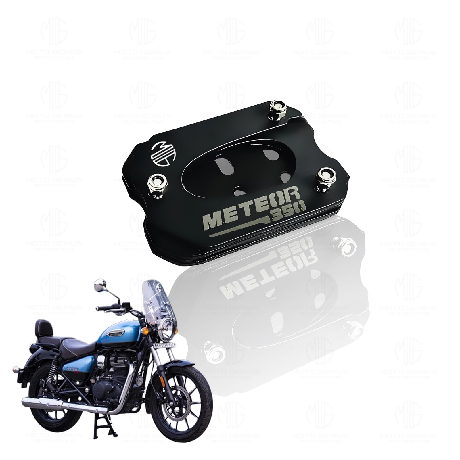 Stainless Steel Side Stand Extender for Meteor 350 Motorbike | Heavy D ...