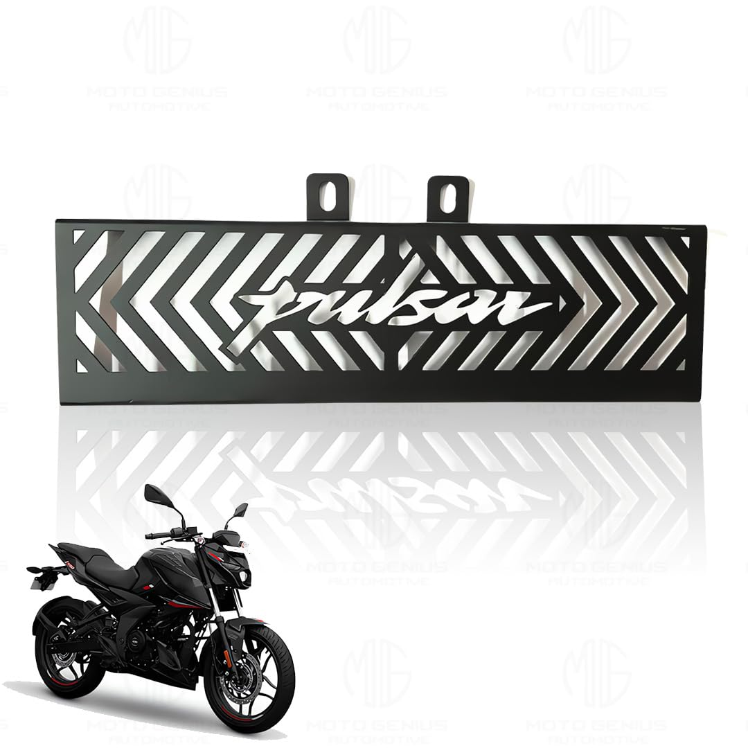 MOTO GENIUS Radiator Guard for Pulsar 220F | Durable Metal Protector ...