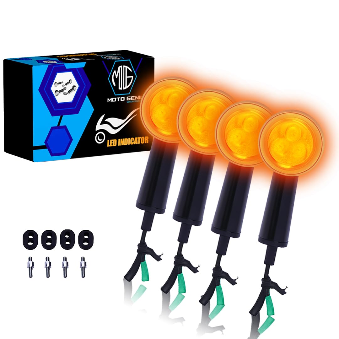 Premium LED Turn Signal Indicators for RE Hunter 350, Meteor 350, Supe ...