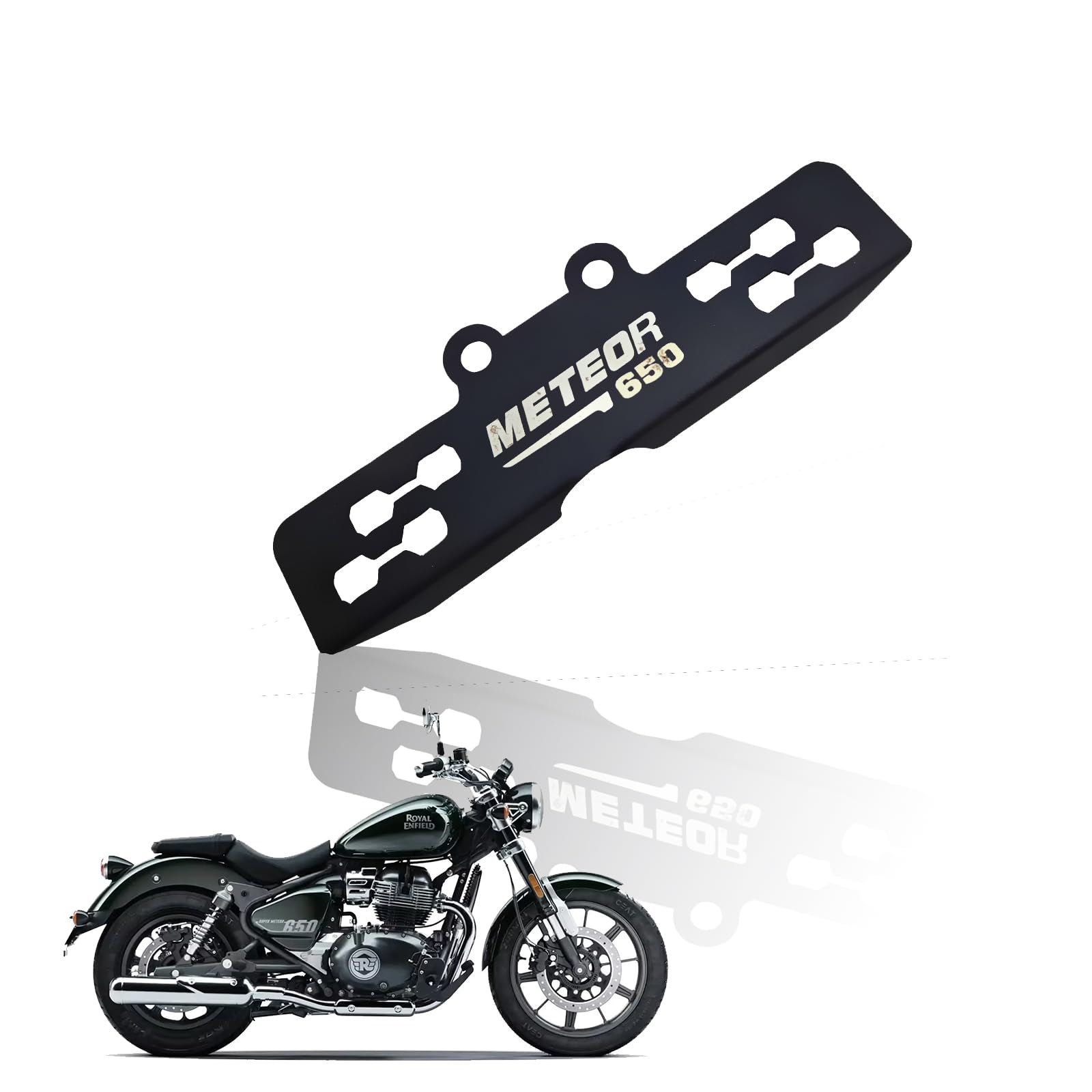 MOTO GENIUS Master Cylinder Guard for RE Super Meteor 650 Motorbike ...